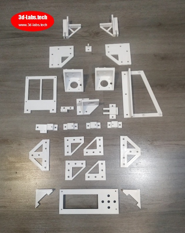 ANET A8 to AM8 Conversion Kit for Metal Frame PETg